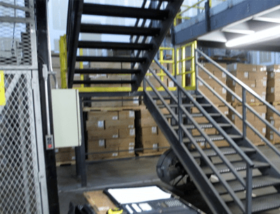 Stair Cases - Diversified Rack & Shelving, Inc,